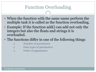 Functions | Ppt | Free Download