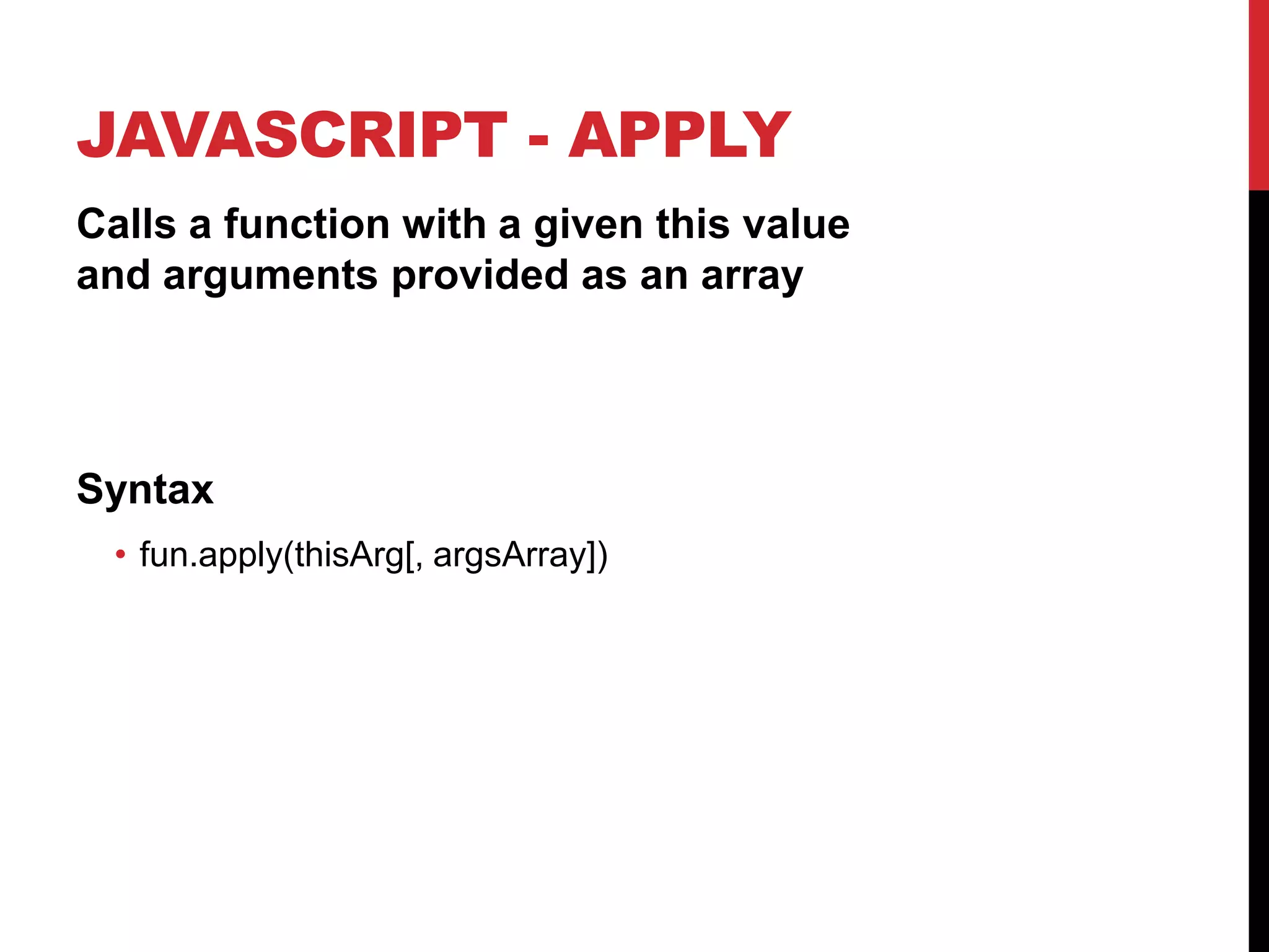 LinkedIn TBC JavaScript 100: Functions | PPTX