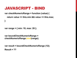 LinkedIn TBC JavaScript 100: Functions | PPTX