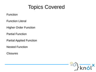 Functions In Scala | PPT