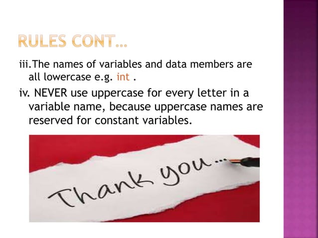 Builtin Functions and variables naming rules | PPTX | Programming Languages | Computing