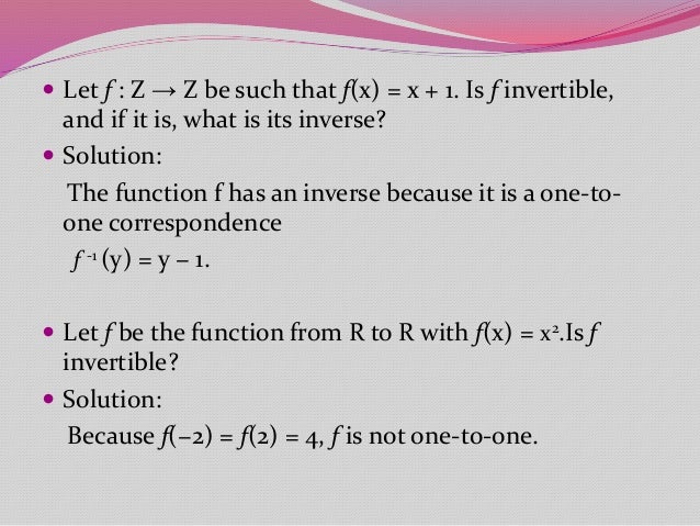 Functions