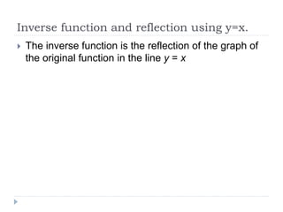 Pure Mathematics 1- Functions | PPTX