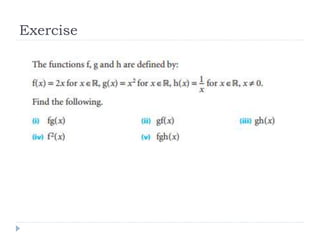 Pure Mathematics 1- Functions | PPTX