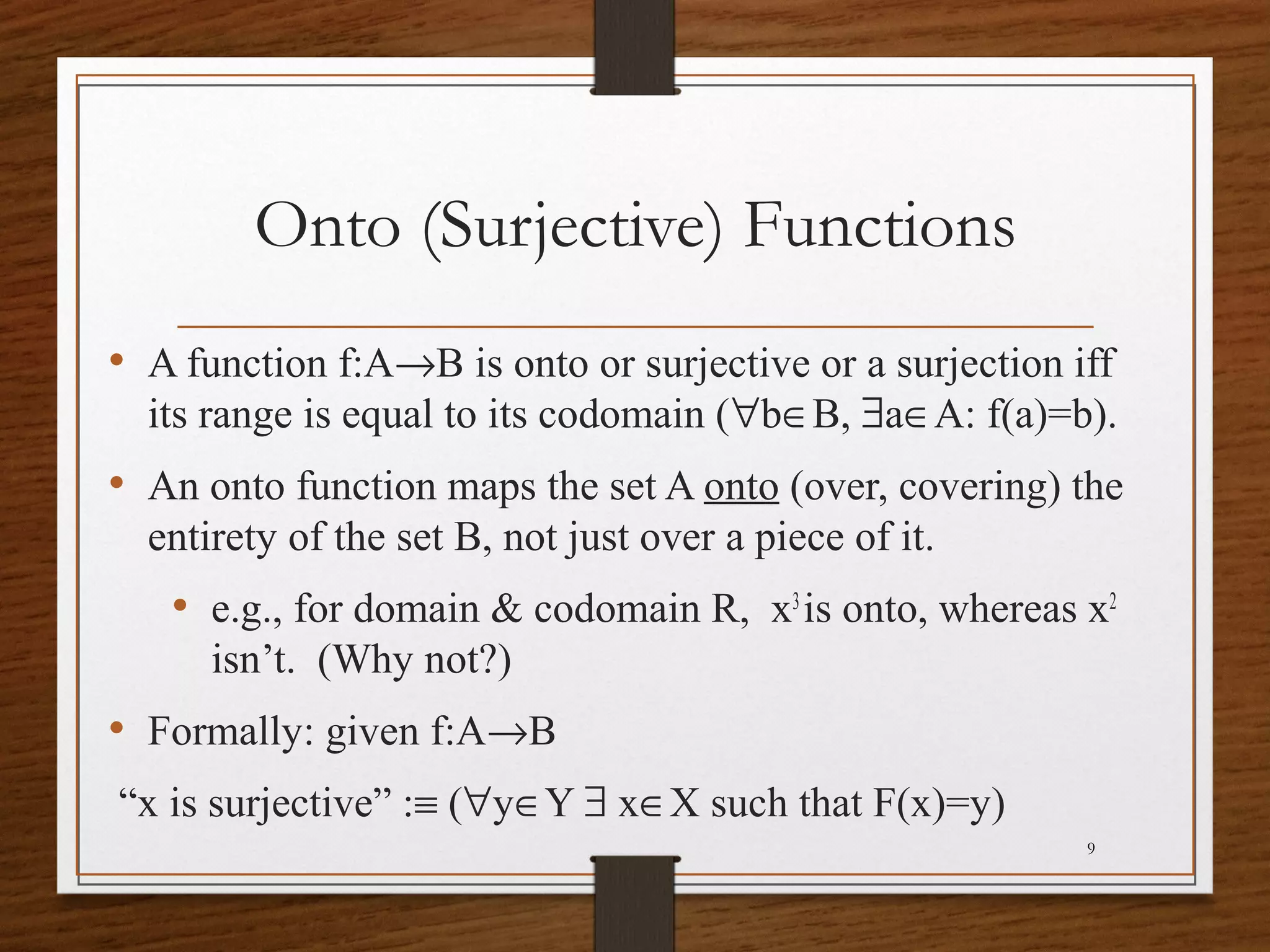 Functions in mathematics | PPT