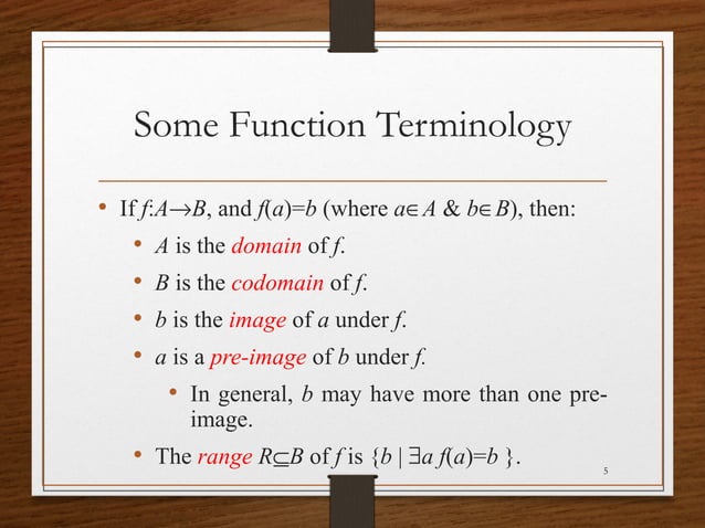 Functions in mathematics | PPT | Programming Languages | Computing