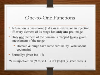 Functions in mathematics | PPT