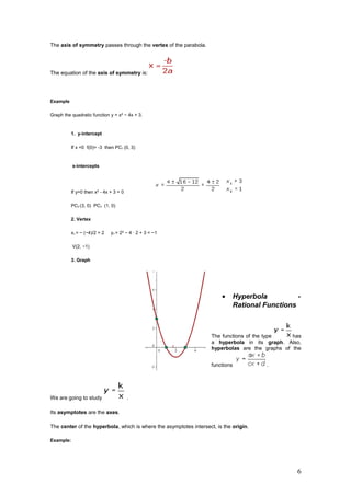 Functions | DOC | Geography | Science