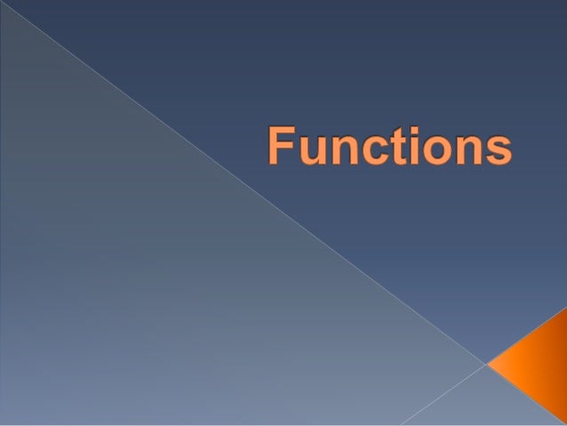Functions (Computer programming and utilization)