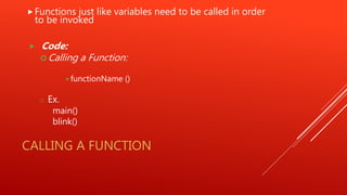 Intro to Functions | PPTX