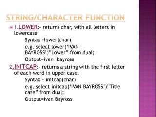Functions | PPTX