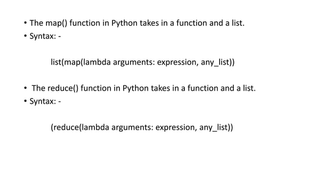 Functions in Python | PPT