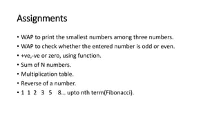 Functions | PPT
