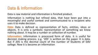 Functions, Need, Importance and application of ICT in Education | PPTX