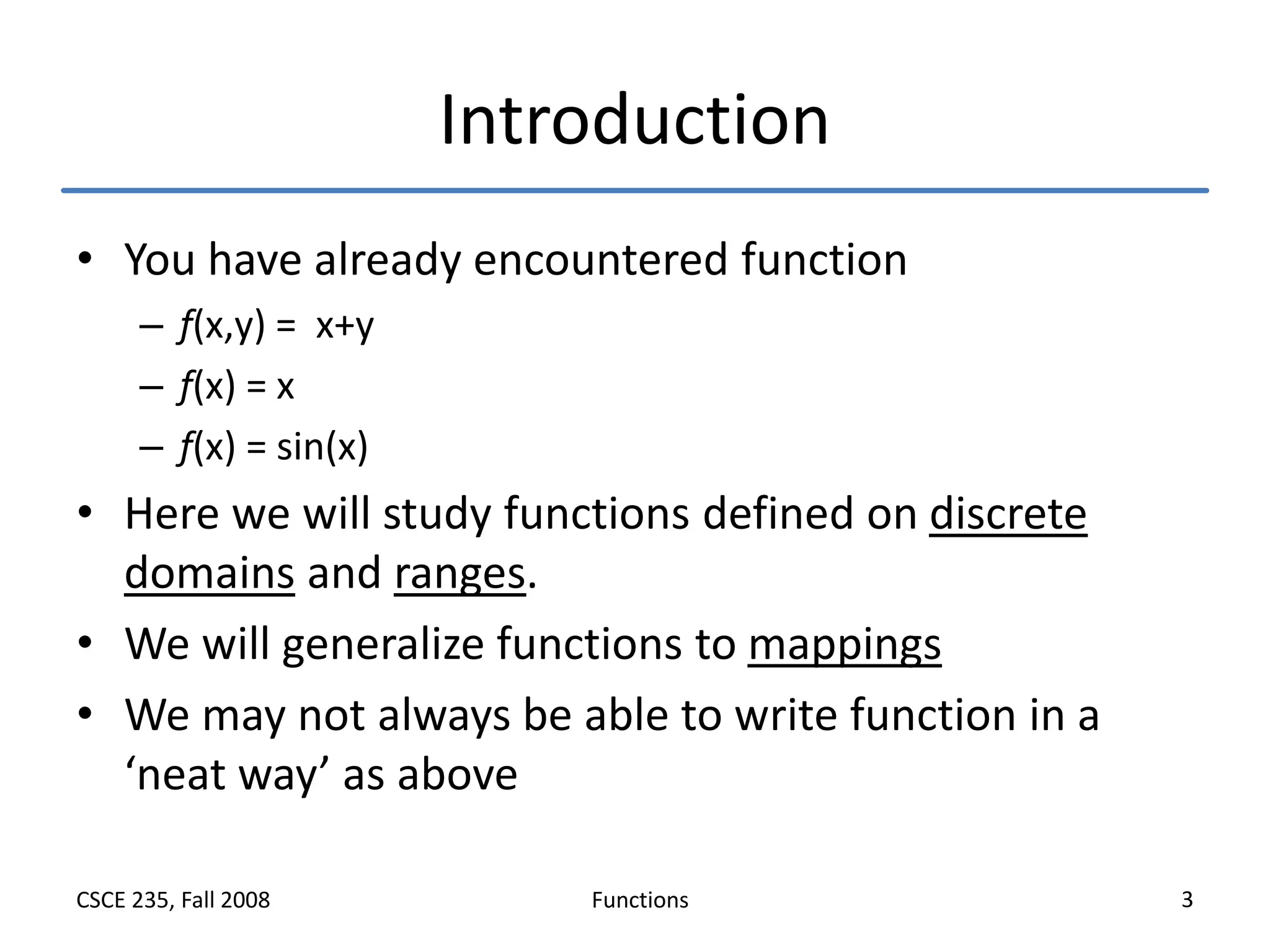 Functions Ppt Programming Languages Computing