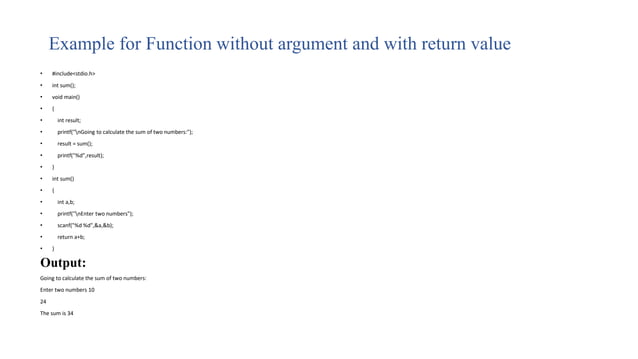 Functions In Cprogramming Of Engineering Pptx