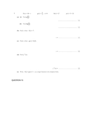FUNCTIONS IGCSE MATHEMATICS PRACTICE QUESTIONS .pdf