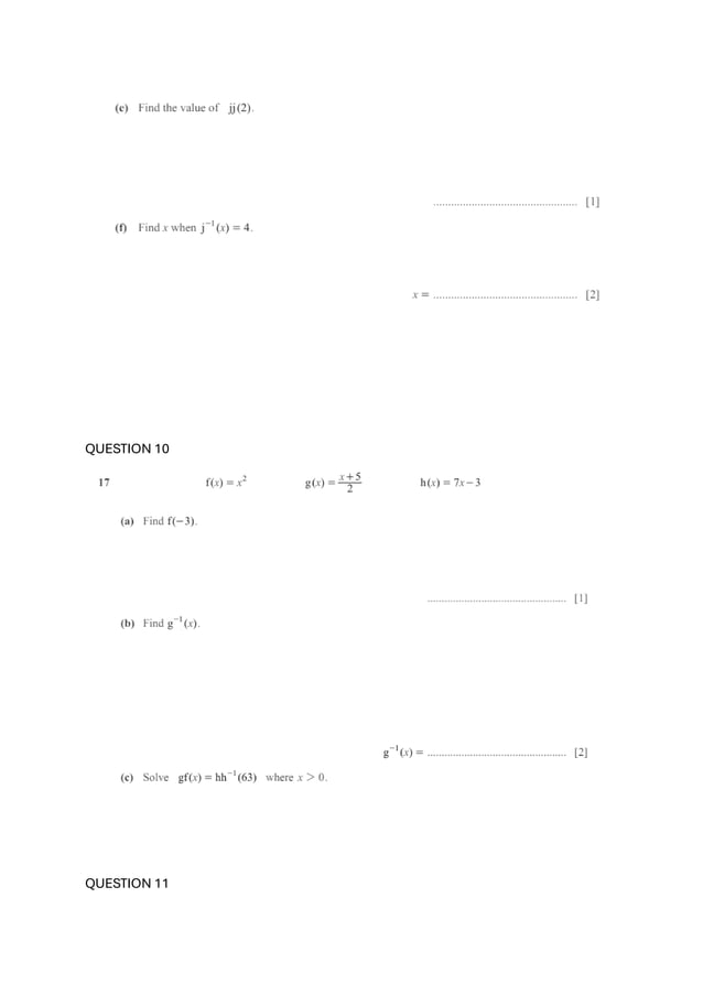 FUNCTIONS IGCSE MATHEMATICS PRACTICE QUESTIONS .pdf