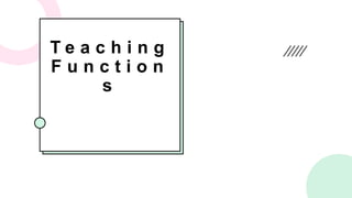 Functions how to teach functions didactics | PPT