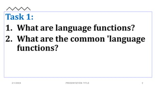 Functions how to teach functions didactics | PPT