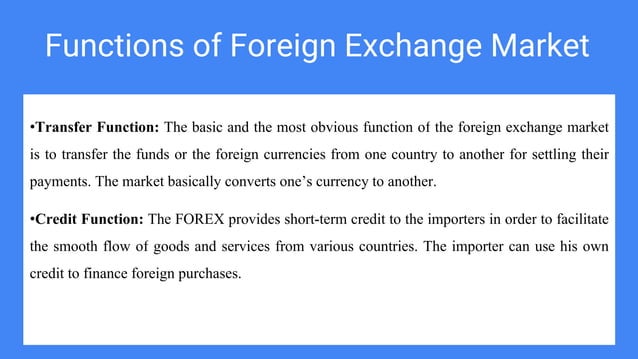 Functions of Foreign Exchange Market.pptx