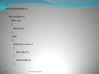 functions in c++ basic concept for students | PPT