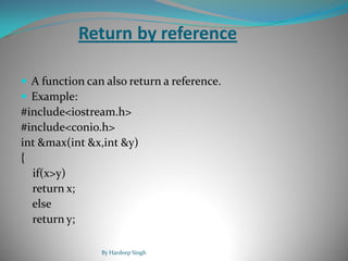 functions in c++ basic concept for students | PPT