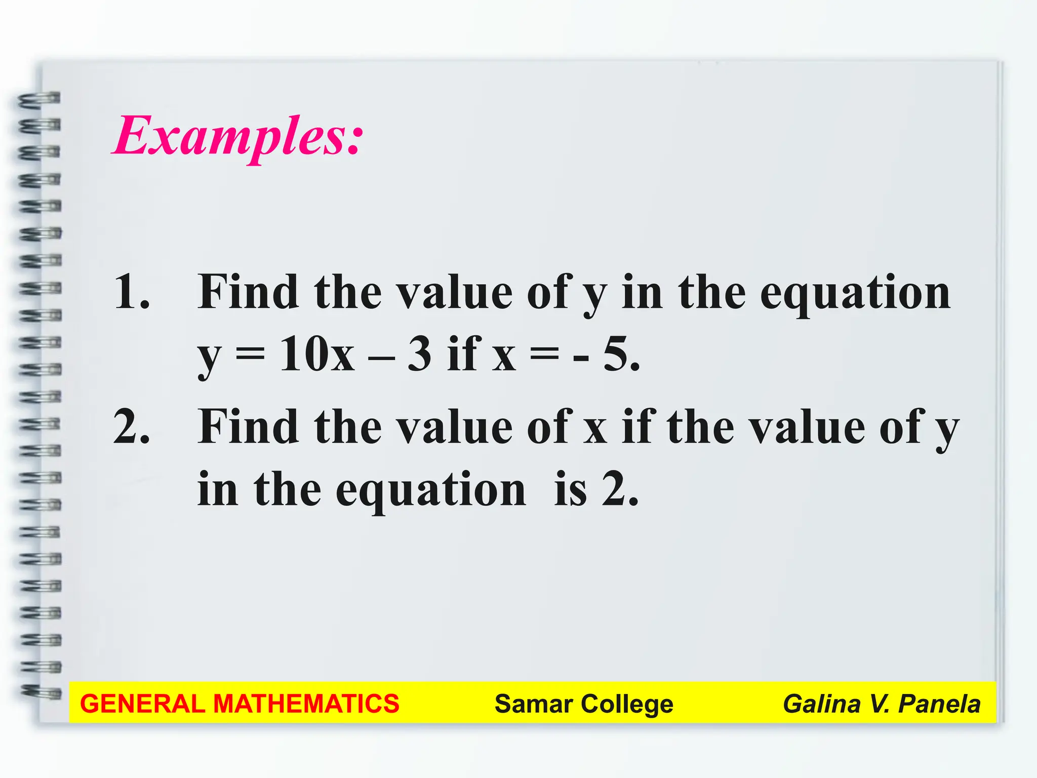 FUNCTIONS- GENERAL MATHEMATICS (SENIOR HIGH) | PPTX