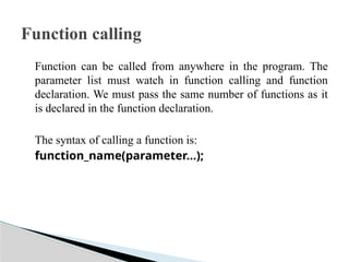 Functions related . | PPTX