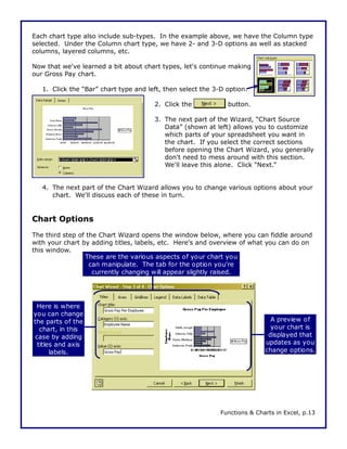 Functions and Charts in Microsoft Excel | PDF