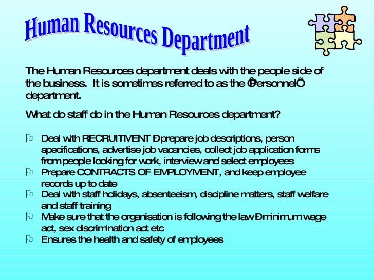 Standard Grade Administration - Functions of Departments