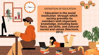 Functions-of-Education-In-Society.pptxjk | PPTX