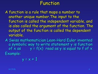 Functions (1) | PPT