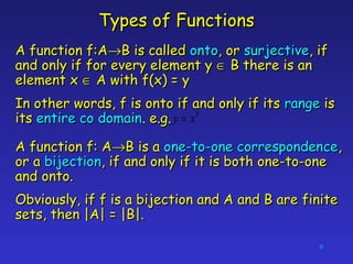 Functions (1) | PPT | Chemistry | Science