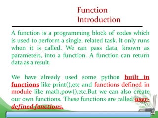 cbse class 12 Python Functions2 for class 12 .pptx | Web Development ...