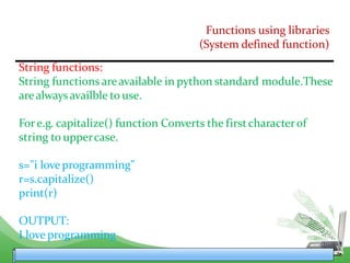 cbse class 12 Python Functions2 for class 12 .pptx | Web Development ...