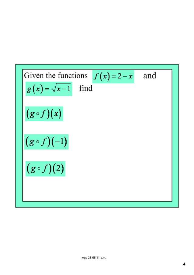 Functions 2 inverse , composite | PDF