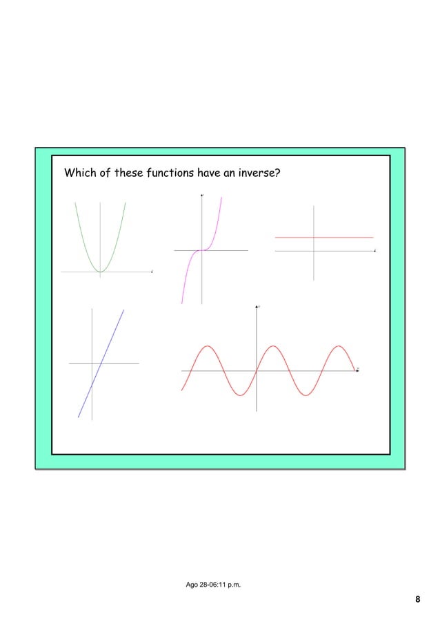 Functions 2 inverse , composite | PDF