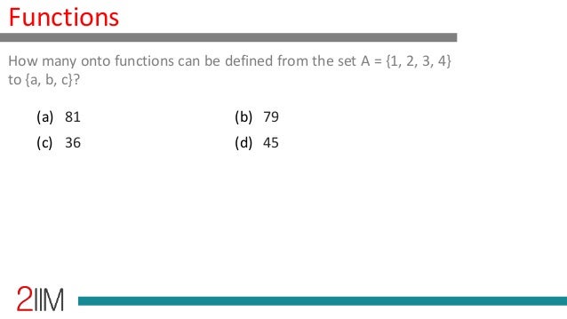Onto Functions