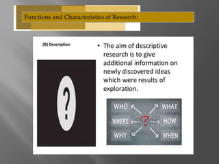 functions and characteristics of research.pptx