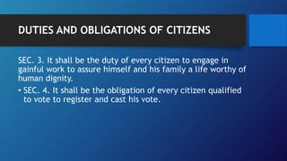 Functions and duties of filipino citizen | PPTX