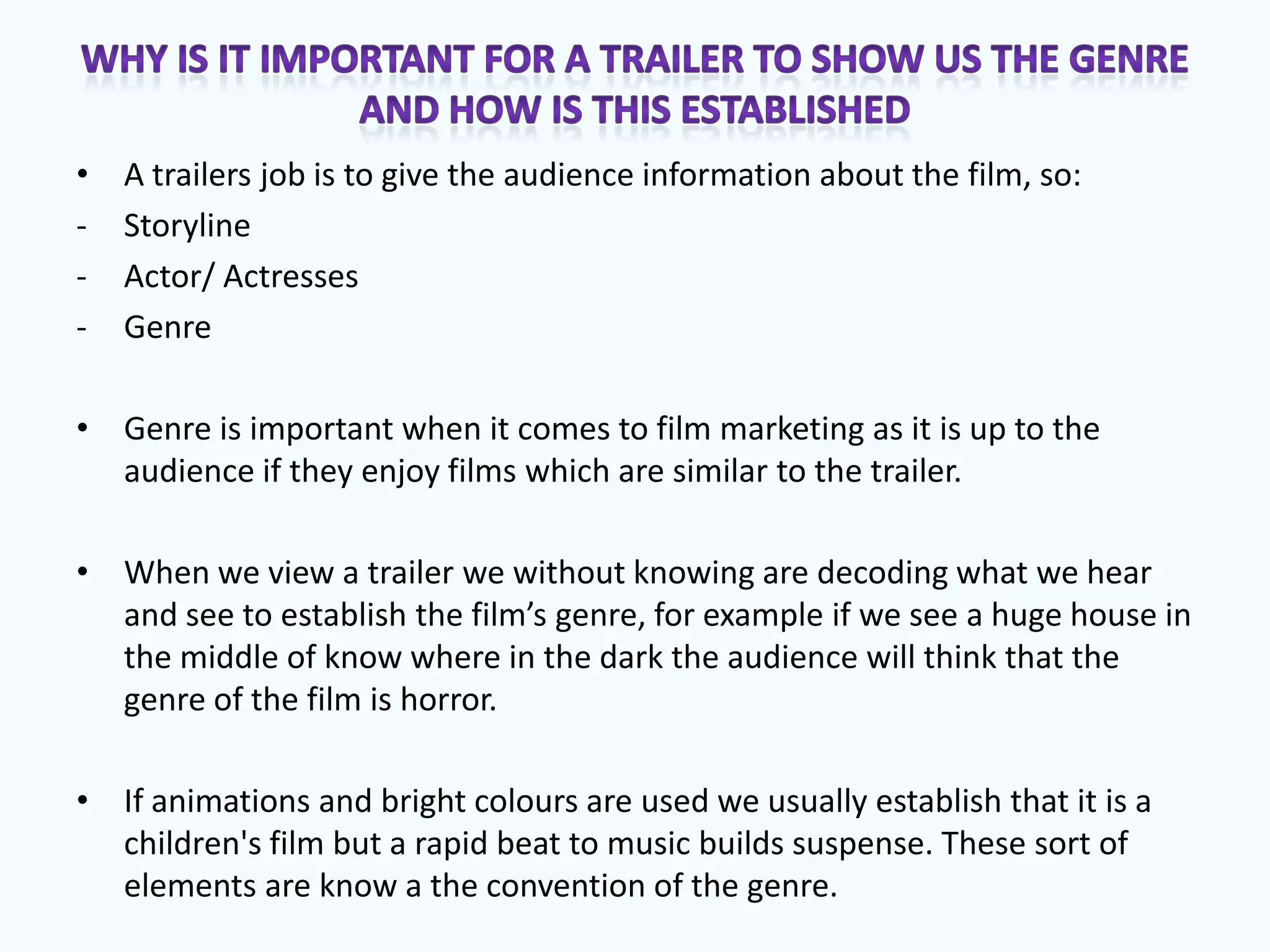 Functions and features of trailers | PPTX