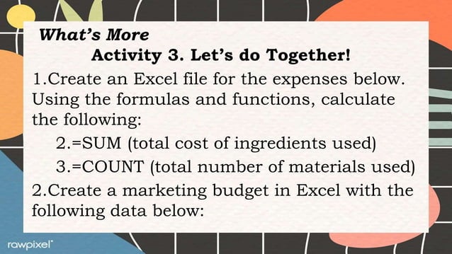Functions and Formulas in an Electronic Spread Sheet.pptx