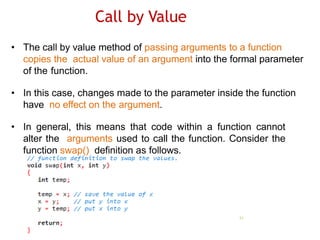 Functions and modular programming.pptx | Programming Languages | Computing