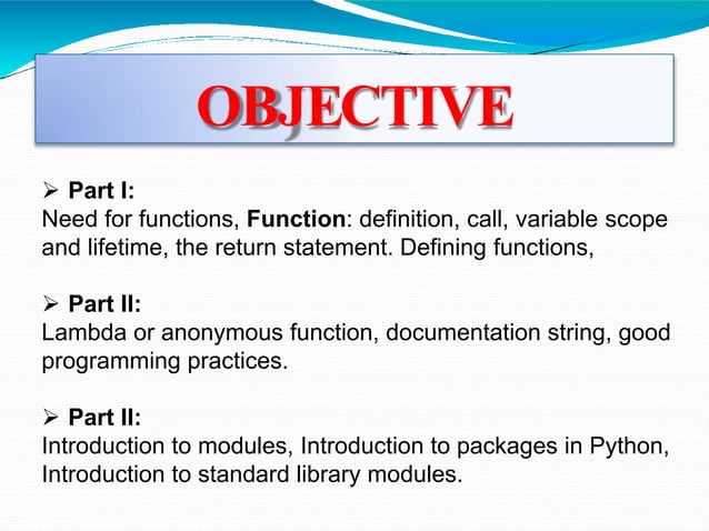 Functions and Modules.pptx | Web Development | Internet