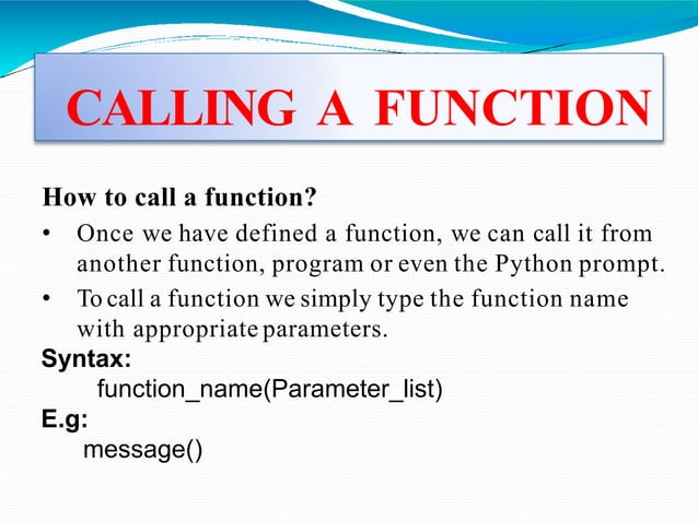 Functions and Modules.pptx | Web Development | Internet