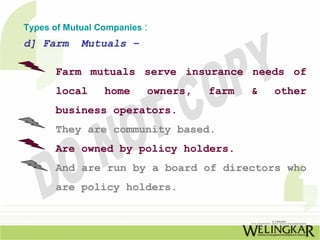 Functions and Organisations of Insurance | PDF