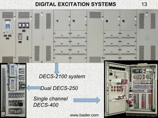 Functions and performance requirements of excitation systems | PPT
