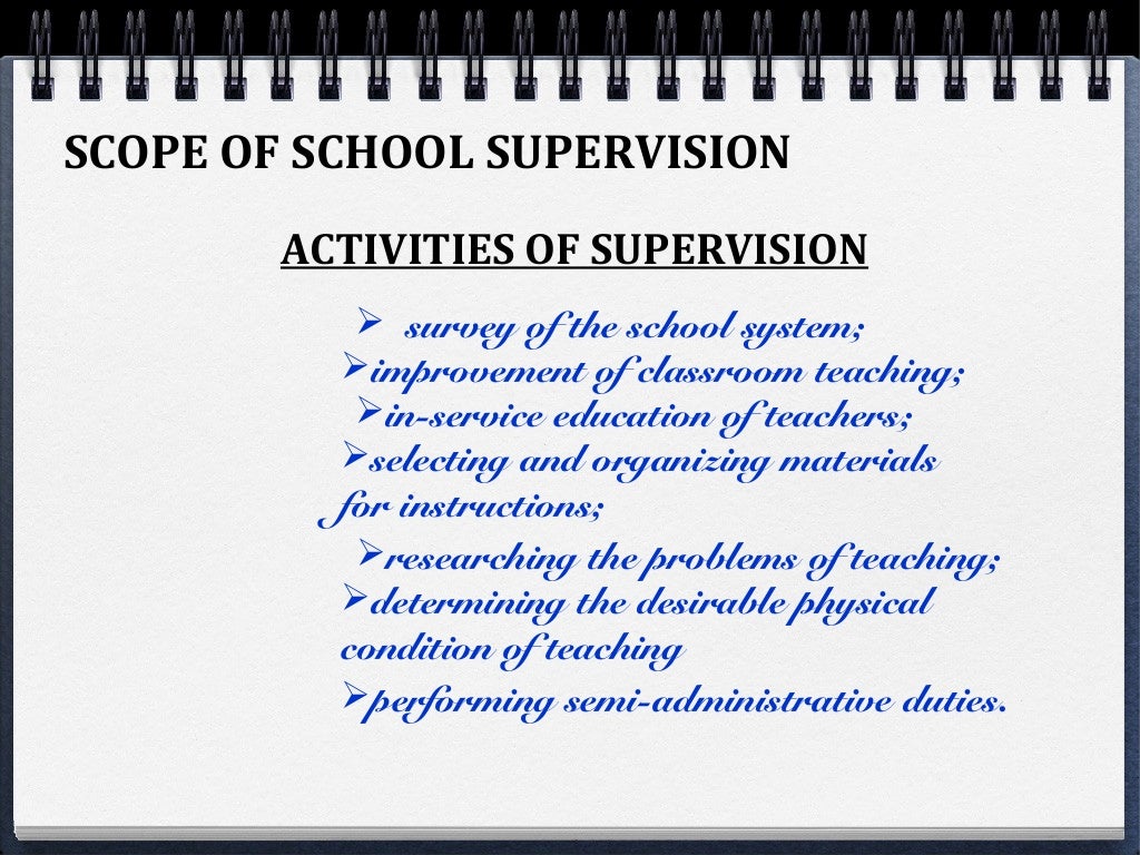 Functions And Principles Of School Administration