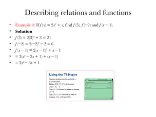 Functions And Relations | PPT